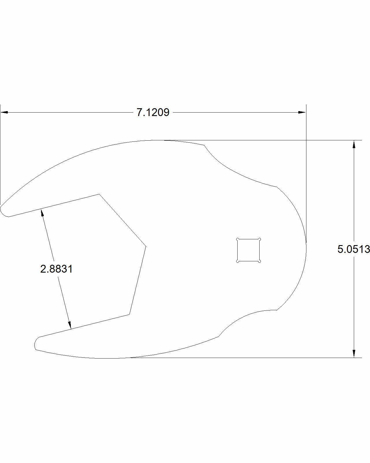 2 7/8 Crows foot adapter drive selectable – Mass Fabricator
