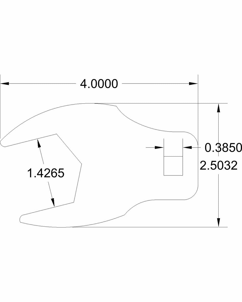 36mm Crows foot adapter – Mass Fabricator