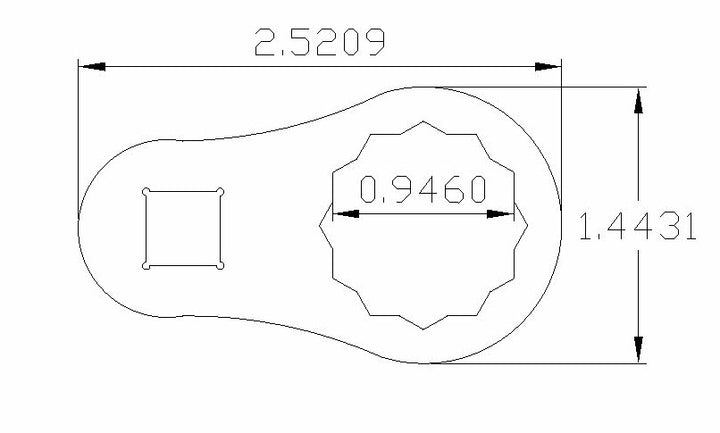 SAE Dog Bones (Torque Adapters) & Spline – Mass Fabricator