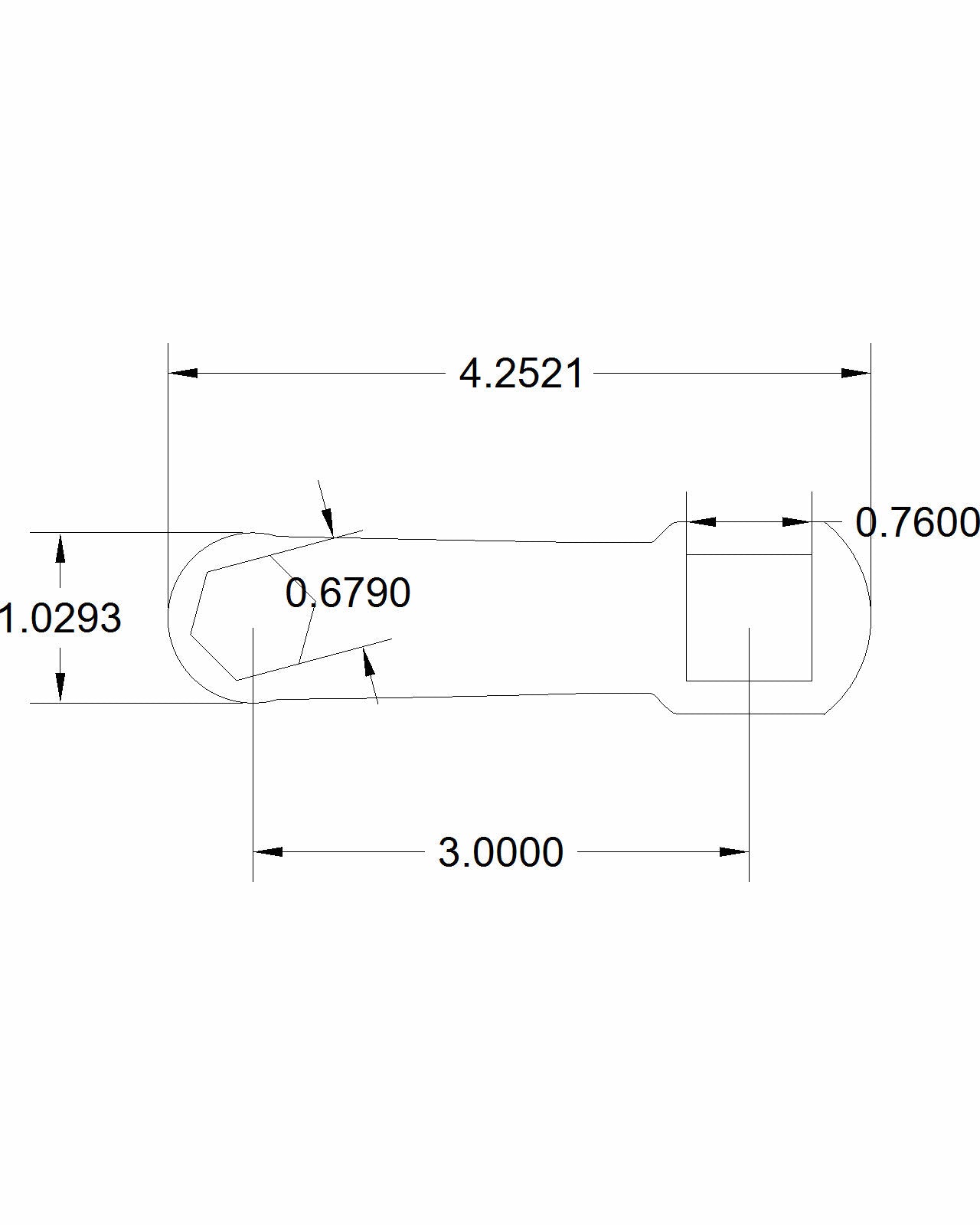 Bulletproof 17mm Torque Adapter 6-point or 12-point 3-inch on center ...
