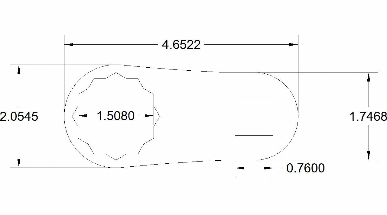 Bulletproof Limited Access 1-1/2" Dog Bone – Mass Fabricator
